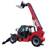 China 4 Ton Telehandler with Rotating Forks Loader Perkins Engine 4010mm Lifting Height for sale