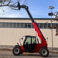 China Compact Design Mini Telescopic Wheel Loader with 11000 kg Machine Weight and EPA Engine for sale