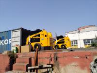 China JC120 Manual Skid Steer Loader 1400kg Capacity 3800kg Operating Weight for Construction for sale
