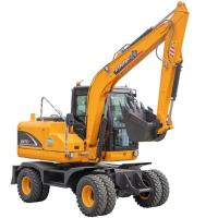 China 14.6KW 7ton Hydraulic Mini Bucket Wheel Excavator with HJH Valve for Excavator PC200 PC300 for sale