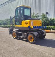 China Mini Excavator 8.5 Ton Hydraulic Wheel with 62.5kw Engine and 0.38m3 Bucket for sale