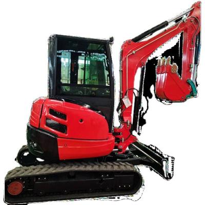 China R355U 4-5 Ton Crawler Excavator 30% Gradeability Closed Cabin 5L Engine Oil for sale