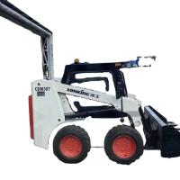 China JC65G JC65GH Manual Skid Steer Loader 1000kg Capacity 3500kg Operating Weight for sale