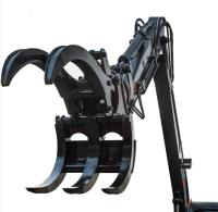 China Multi-functional Wheel Excavator with 300MM Lifting Height and 0.38m3 Bucket Capacity for sale