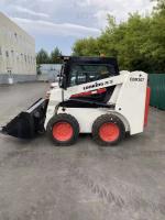 China JC65G JC65GH Manual Skid Steer Loader 1000kg Capacity 3500kg Operating Weight for sale