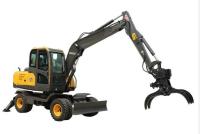 China Hydraulic Timber Grab Excavator PW95-9 with 22MPa Operating Pressure and 0.36m³ Bucket Capacity for sale