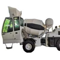 China KD1500 2.5m³ Self Loading Concrete Mixer Truck 1.5m³ Yield Articulated Chassis for sale