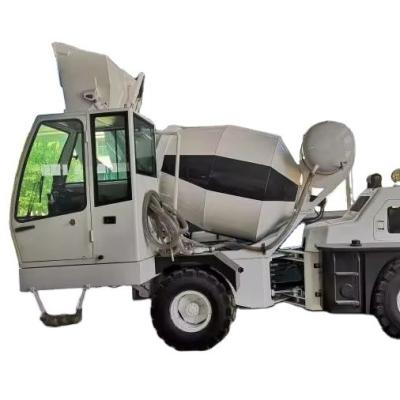 China KD1500 2.5m³ Self Loading Concrete Mixer Truck 1.5m³ Yield Articulated Chassis for sale