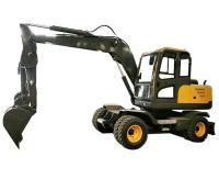 China Komamax Hydraulic Wheel Excavator 6590mm Digging Radius 0.36m³ Bucket for Trenching for sale