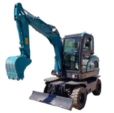 China 35 Ton Hydraulic Wheel Excavator PW45-9 3700KG Working Weight 0.26m³ Bucket Capacity for sale