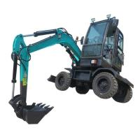 China 35 Ton Hydraulic Wheel Excavator PW45-9 3700KG Working Weight 0.26m³ Bucket Capacity for sale