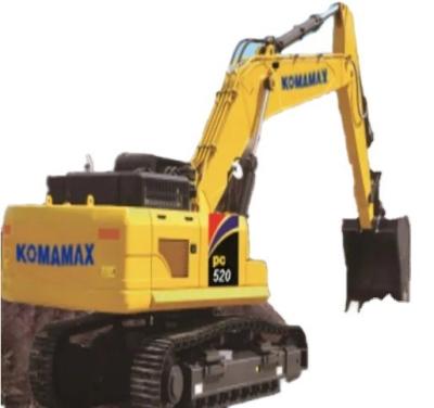 China Heavy-Duty and Durable Hydraulic Excavator PC520-9 Maximum Digging Depth 7344MM by KOMAMAX for sale