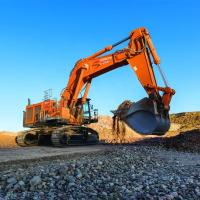 China Used EX1200 1200-6/7 Hydraulic Shovel 858kW 567kW Engine for Construction Works for sale
