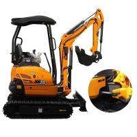China 2.5 Ton Tailless Tracked Excavator with Bosch Rexroth Hydraulic Cylinder 9425mm Length for sale
