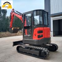 China Powerful 3ton Micro Digger Bagger Machine with Eaton Hydraulic Pump and Kubota Engine for sale