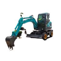 China 3.7 Ton Mini Excavator 20 km/h Rated Speed 0.26 m3 Bucket Capacity for sale