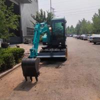 China 3.7 Ton Mini Excavator 20 km/h Rated Speed 0.26 m3 Bucket Capacity for sale