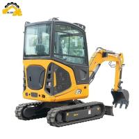 China 25000mm Maximum Digging Height Mini Trenching Machine with TOSHIBA Hydraulic Cylinder for sale