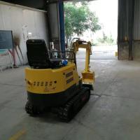China 8.2KW 1Ton Mini Crawler Digger Hydraulic Excavator 1.2m Digging Depth KV-09 for sale