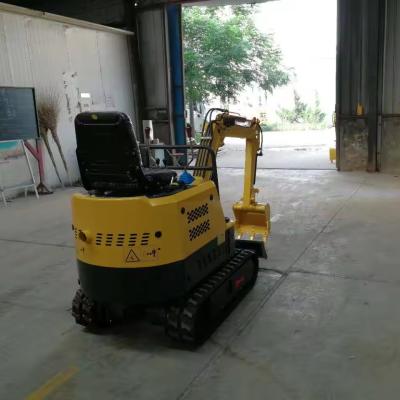 China 8.2KW 1Ton Mini Crawler Digger Hydraulic Excavator 1.2m Digging Depth KV-09 for sale