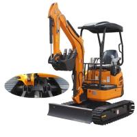 China 3.5 Ton Mini Excavator Kubota Engine Crawler Digger Farm Used 804kg 8.2kw for sale