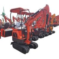 China Mini Excavator 1 Ton Minibagger Bagger Digger for Small Hydraulic Crawler Machine for sale