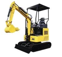 China 1.5 Ton Mini Crawler Excavator 192F Engine 8.2kw Hydraulic Digger with Bosch Rexroth Parts for sale