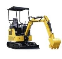 China 1.5 Ton Mini Crawler Excavator 192F Engine 8.2kw Hydraulic Digger with Bosch Rexroth Parts for sale