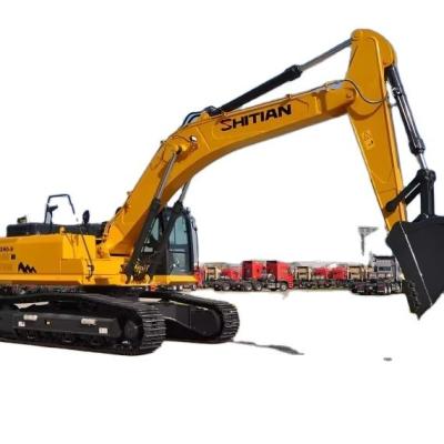 China SH380-9 Medium Crawler Excavator 124KW 170L Fuel Tank 0.6m3 Bucket Rotary Digger for sale