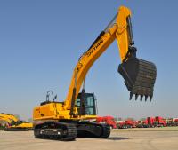 China SH380-9 Medium Crawler Excavator 124KW 170L Fuel Tank 0.6m3 Bucket Rotary Digger for sale