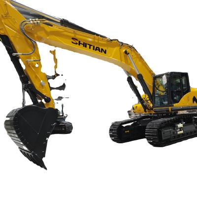 China SH500-9 Wheel Excavator 0.6m3 Bucket Capacity 50500kg Operating Weight for Construction for sale