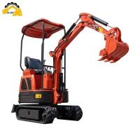 China 1500kg Working Weight Micro Digger Excavator Machine with Bosch Rexroth Hydraulic Pump for sale