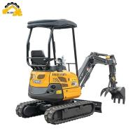 China 6 Ton Mini Excavator OEM with HYDAC Valve TOSHIBA Cylinder 12kW Engine for sale