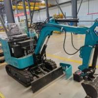 China 1 Ton Hydraulic Crawler Mini Excavator 12kw 1500kg Compact Digging Machine for sale