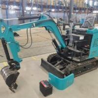 China 7 Ton Heavy Hydraulic Excavator with Ripper 1700mm Digging Depth 1500kg Weight for sale