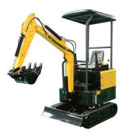 China 1.7 Ton Mini Crawler Excavator 1700kg Hydraulic Rubber Digger Small Backhoe for Garden for sale