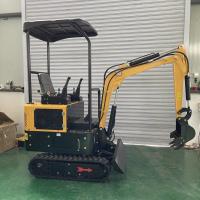 China 1.7 Ton Mini Crawler Excavator 1700kg Hydraulic Rubber Digger Small Backhoe for Garden for sale