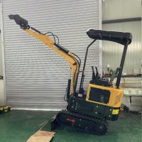 China 1.7 Ton Mini Crawler Excavator 1700kg Hydraulic Rubber Digger Small Backhoe for Garden for sale