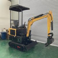 China 1.7 Ton Mini Crawler Excavator 1700kg Hydraulic Rubber Digger Small Backhoe for Garden for sale
