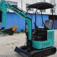 China Hydraulic Small Micro Digger Crawler Excavator 1750kg 2050mm Digging Depth for sale