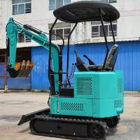 China Hydraulic Small Micro Digger Crawler Excavator 1750kg 2050mm Digging Depth for sale