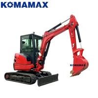 China 1 Ton 2 Ton Mini Wheel Trackhoe Trench Digger 1500kg 12kw for Sale for sale