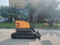 China 2.7 Ton Mini Crawler Excavator 2640kg with Cab Plunger Pump Boom Swing High Low Speed for sale