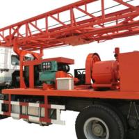 China 19340 kg 300m Depth Rotary Truck Mounted Borehole Drilling Machine for Water Drilling for sale