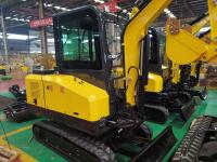 China 2 Ton 2.6 Ton 3 Ton 3.5 Ton Diesel Mini Excavator with Cab 0-2.2 km/h Travel Speed for sale