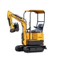 China 0.8 Ton Mini Excavator Hydraulic Crawler 880kg Micro Digger for Farm Use for sale