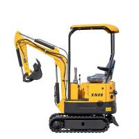 China 0.8 Ton Mini Excavator Hydraulic Crawler 880kg Micro Digger for Farm Use for sale