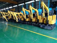 China Mini Wheel Excavator JF-10 Original Hydraulic Cylinder 38KN Arm Digging Force for sale