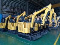 China Mini Wheel Excavator JF-10 Original Hydraulic Cylinder 38KN Arm Digging Force for sale