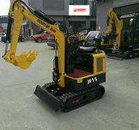 China R316 Mini Wheel Excavator 1 Ton with Original Hydraulic Pump for Machinery Repair Shops for sale